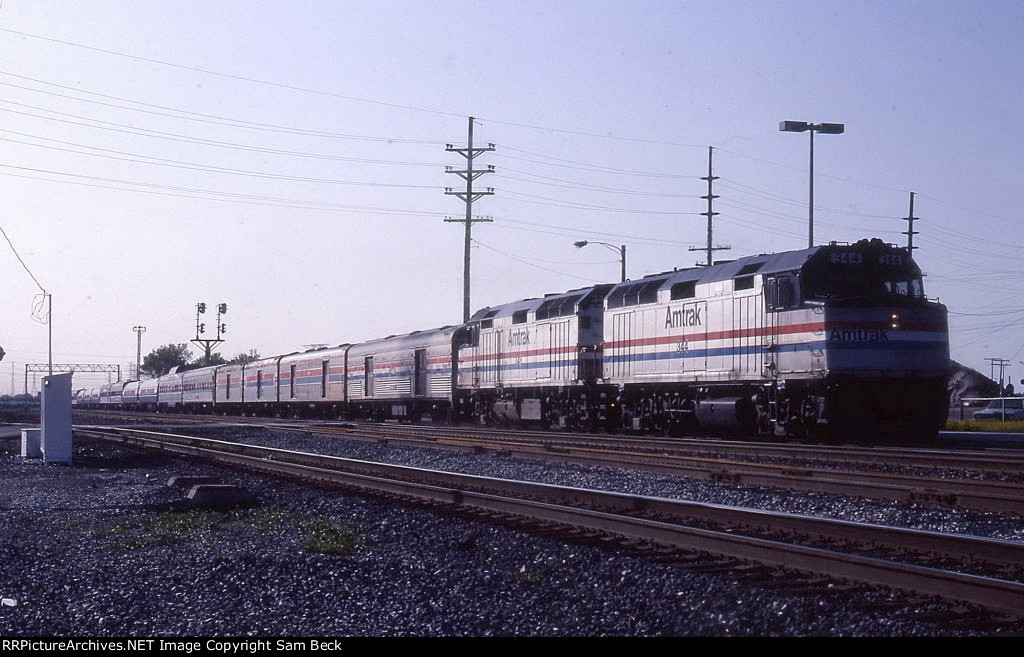 AMTK 344 and 343 Eastbound